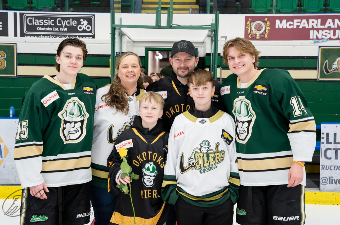 Eight years, 15 billets: Okotoks family embraces life with the Oilers ...