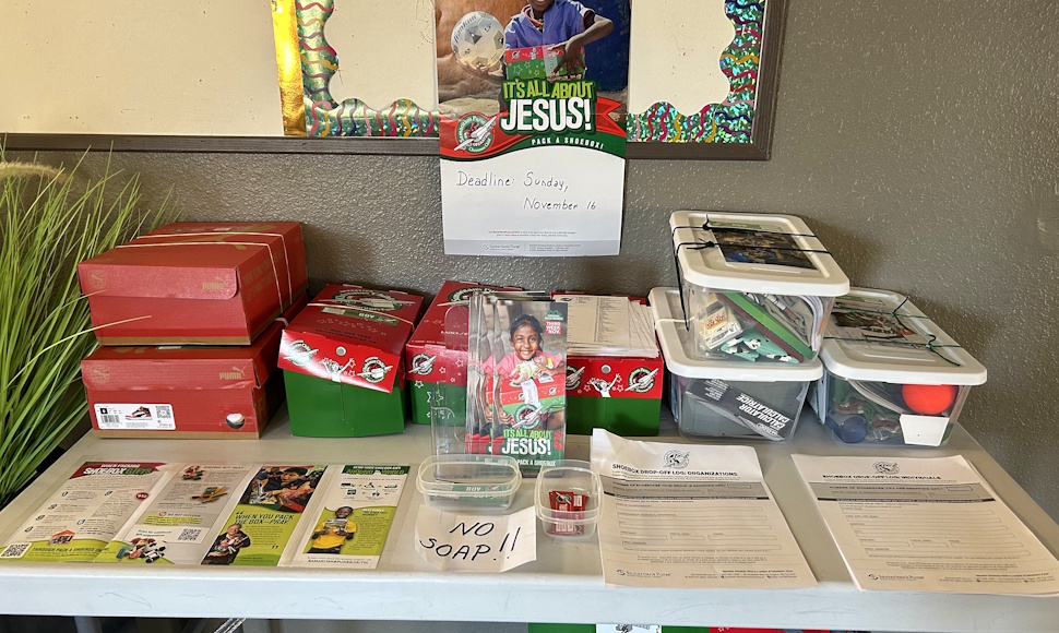 Shoebox collection week concludes Saturday for Operation Christmas ...