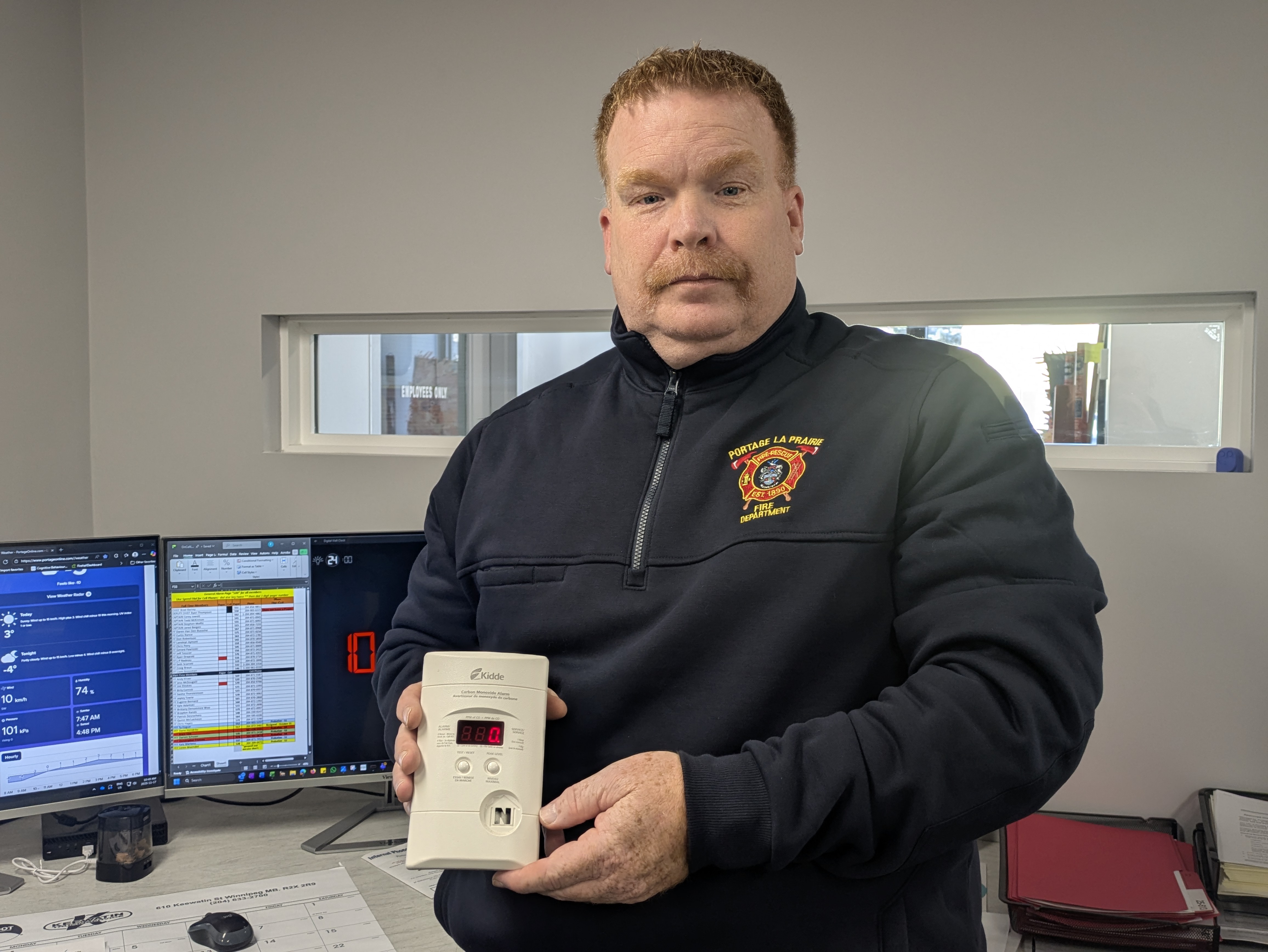 Check carbon monoxide detectors, fire captain urges - PortageOnline.com ...