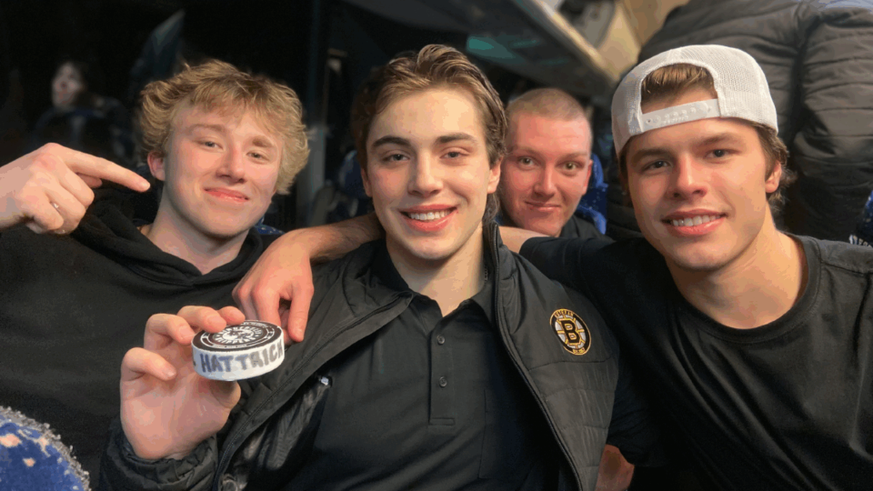 Bruins pack community events and goal scoring into busy week ...