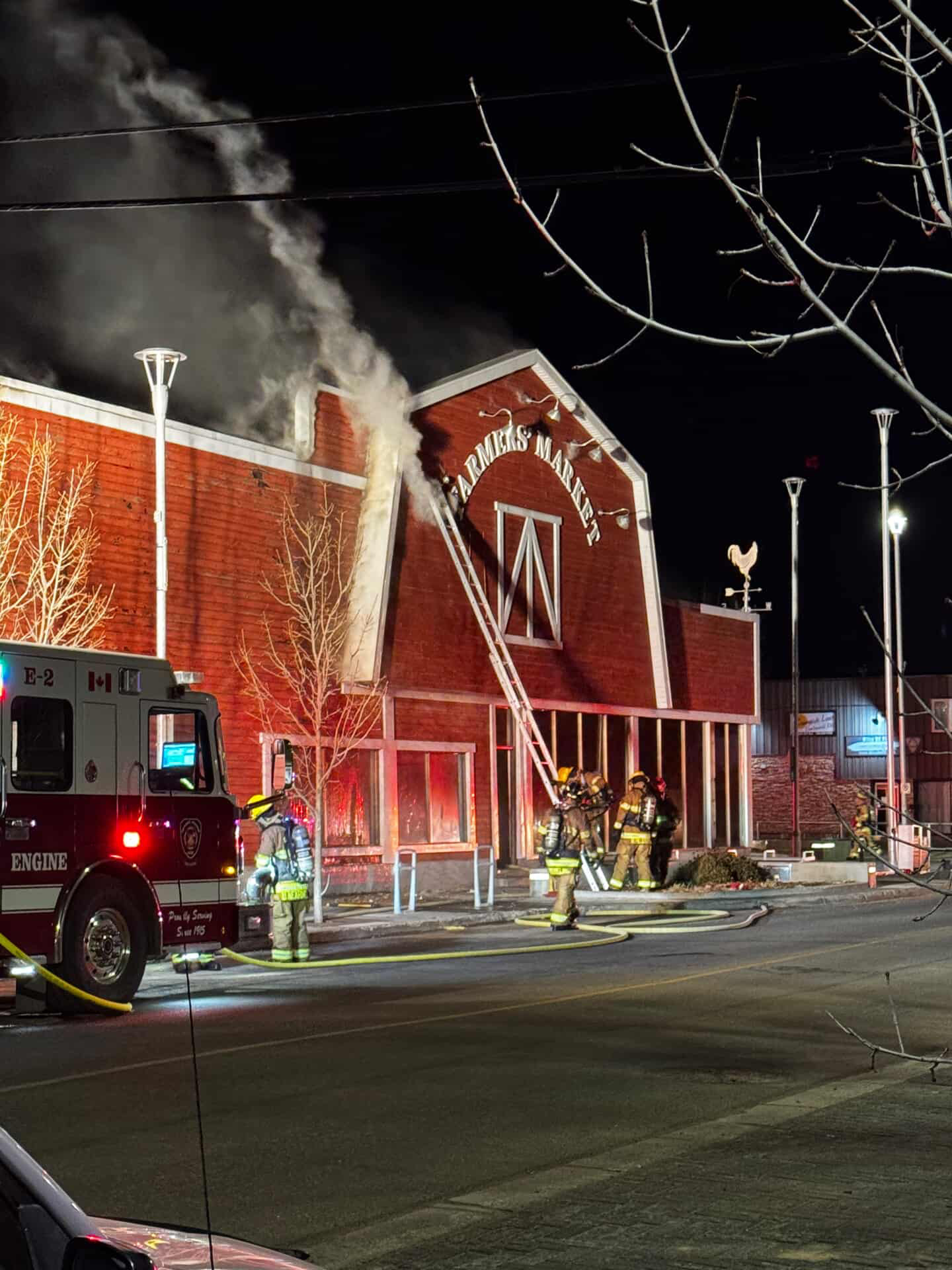 Fire at Grande Prairie Farmers' Market - ReachFM: Peace Country's hub ...