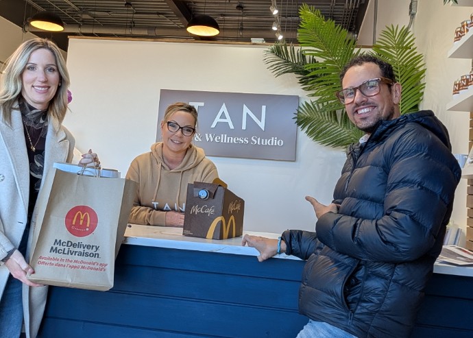 TAN Light & Wellness Studio shines bright with the McCafé Coffee Break ...