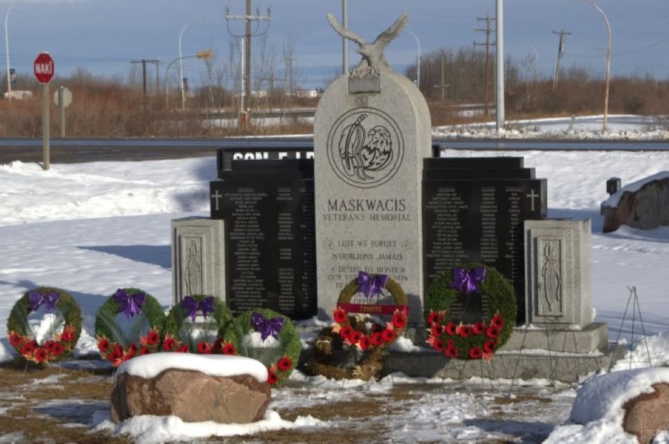 Four Nations gather in Maskwacis for Indigenous Veterans Day ...