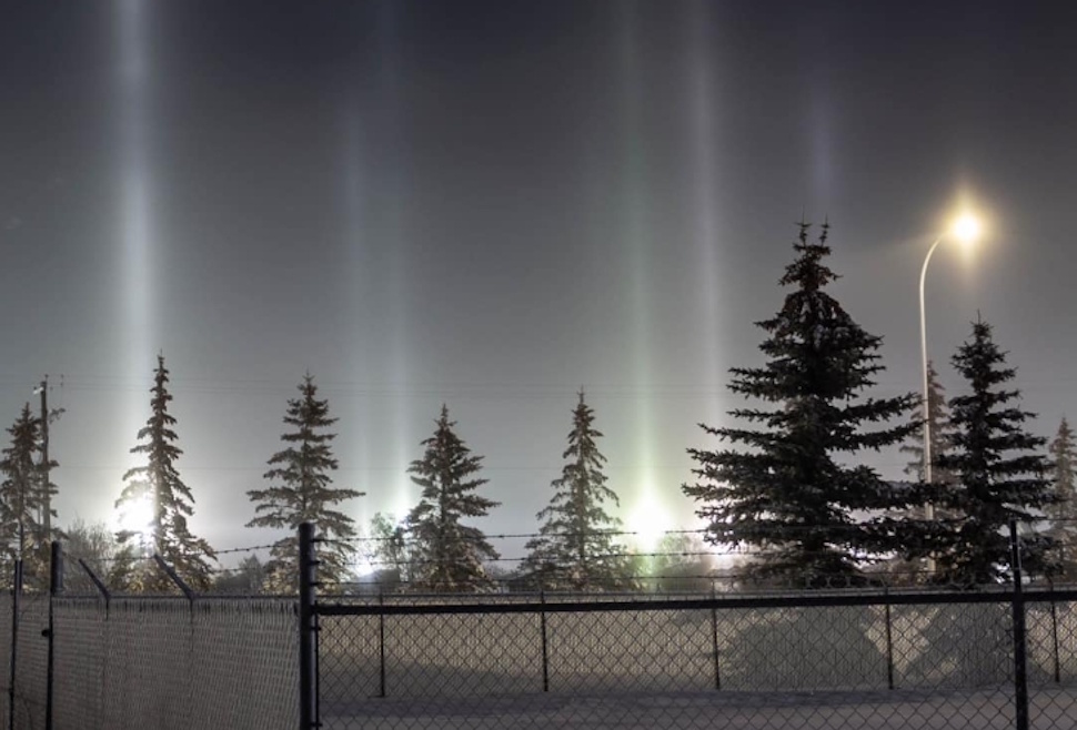 Lacombe morning lights up with atmospheric phenomenon ...