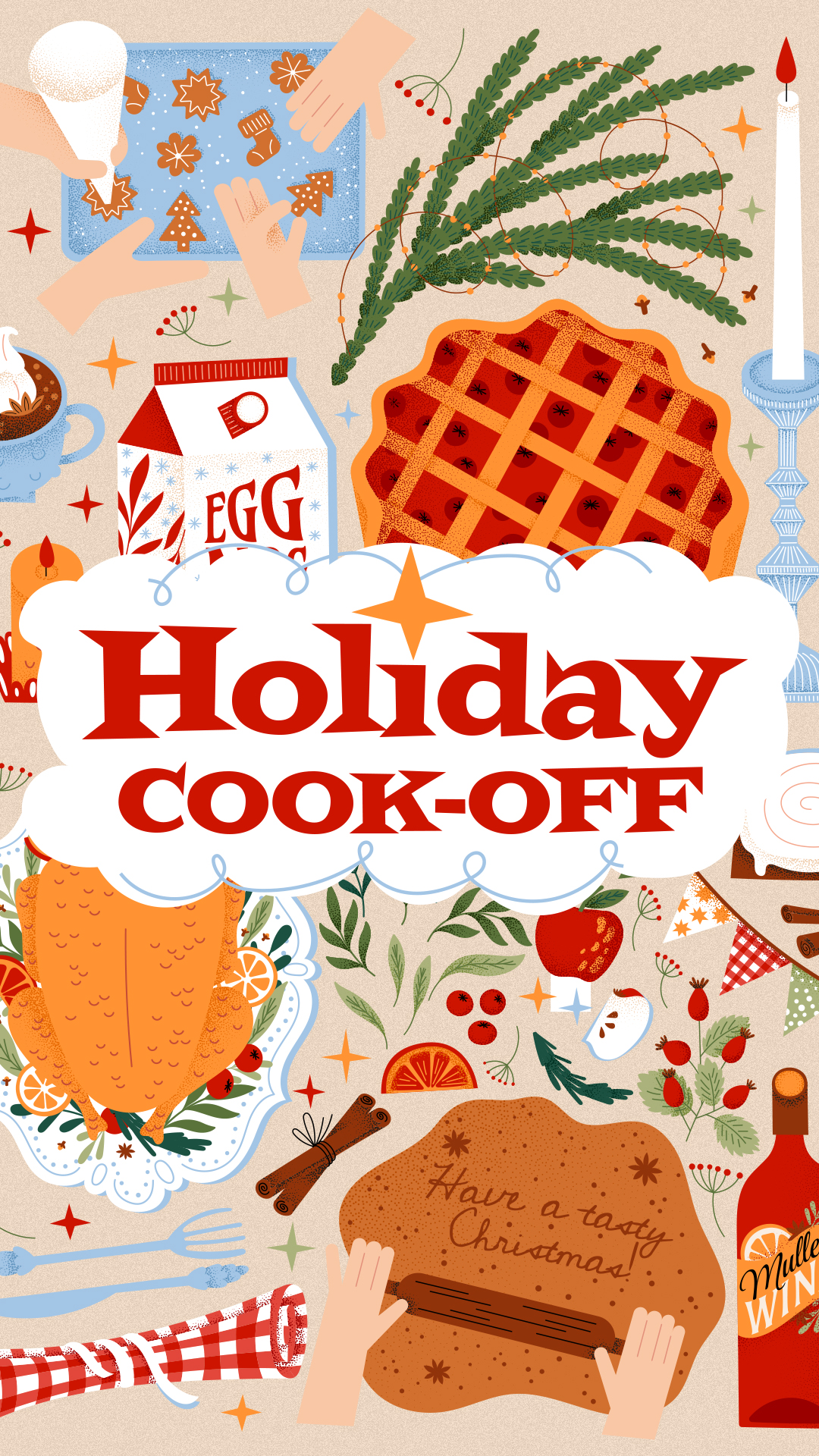 It's a festive salad vs. drink in the Dufresne Holiday Cook-off ...
