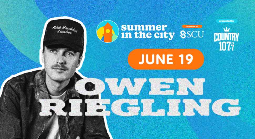 Rising star Owen Riegling announced as Summer in the City headliner ...