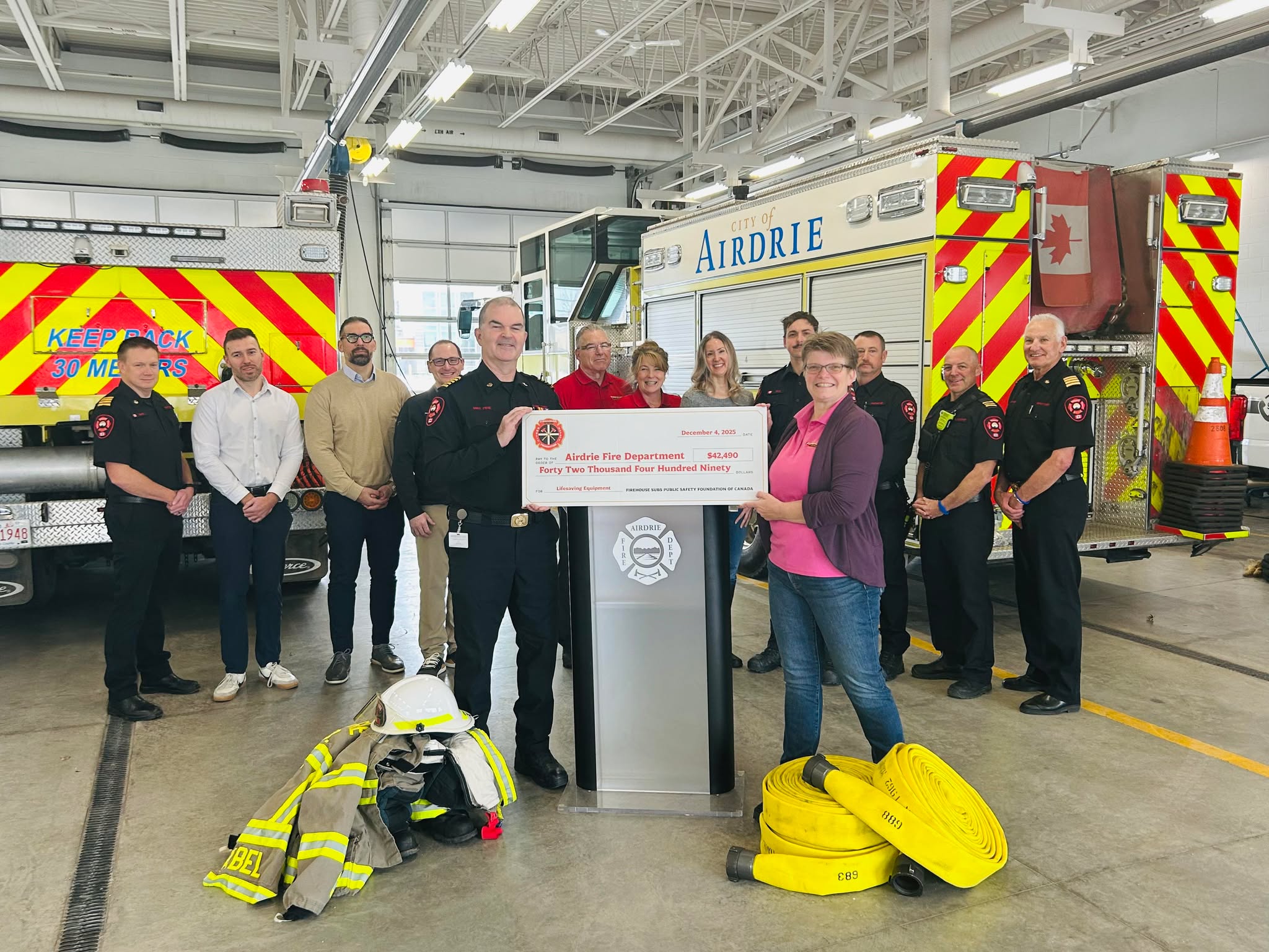 Grant funds new fire extinguisher trainer in Airdrie - DiscoverAirdrie.com - Local News, Weather ...