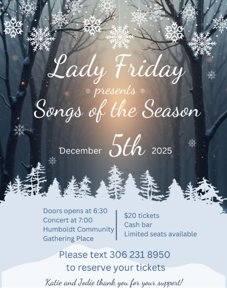 Weekend Update: Lady Friday presents "Songs of the Season ...