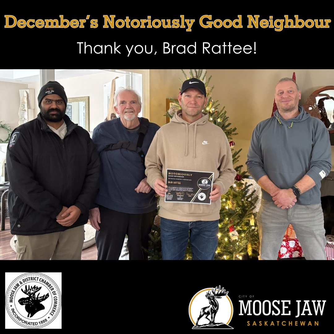 Brad Rattee named December's Notoriously Good Neighbour ...