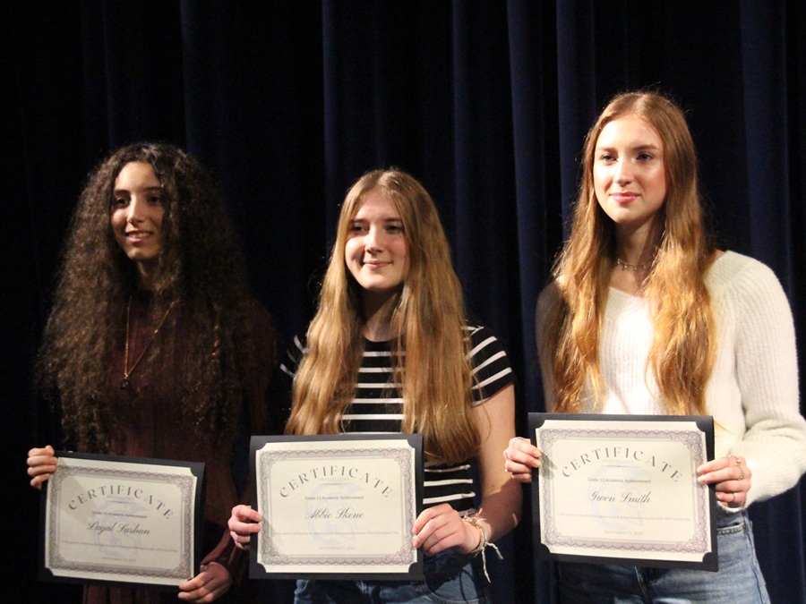Strathmore High School recognizes students for academic achievements ...