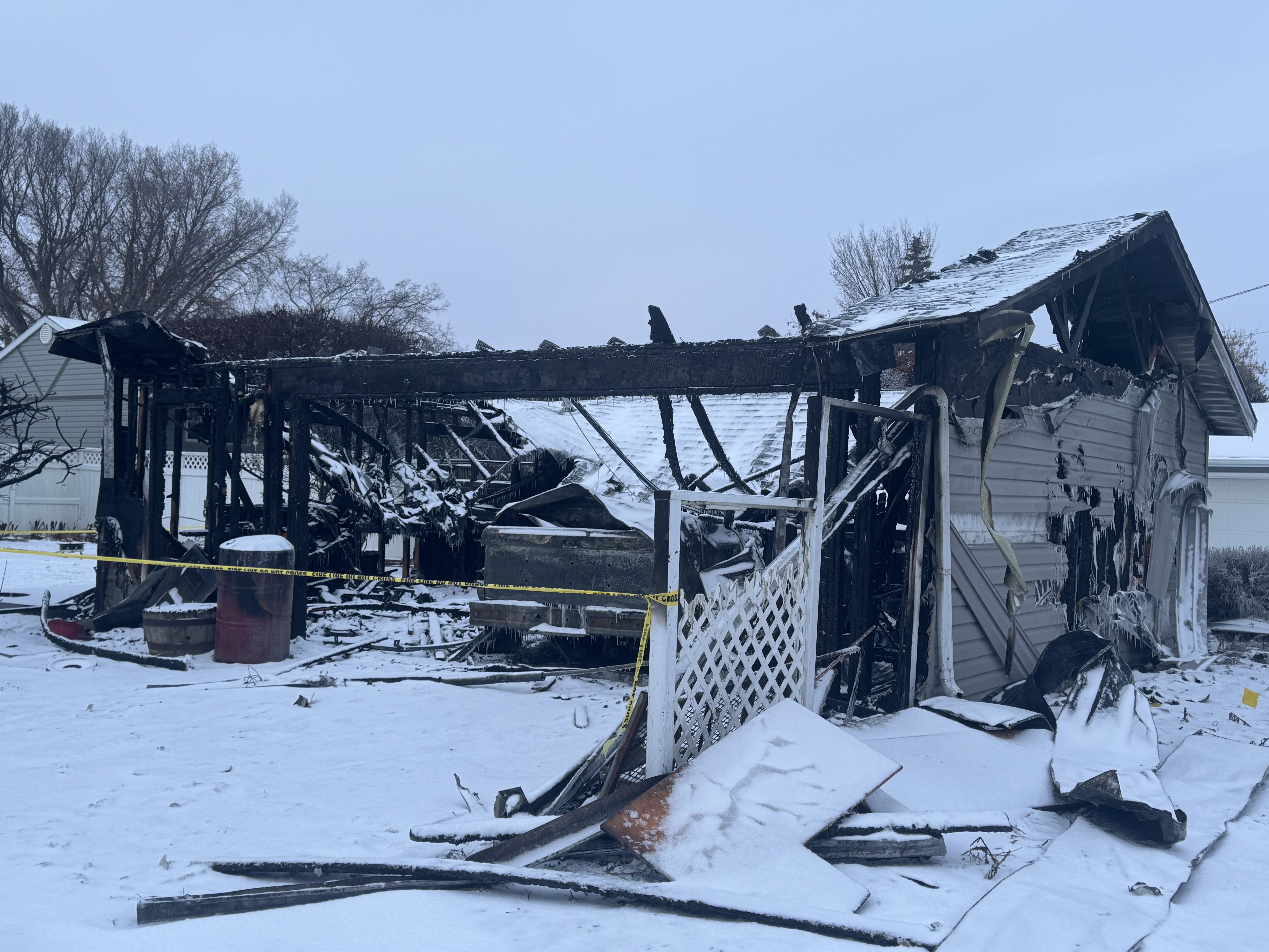 Lacombe garage destroyed in fire, cause under investigation ...