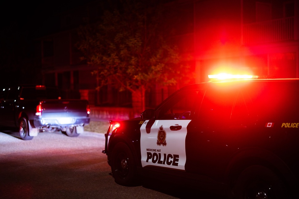 Medicine Hat man arrested from river after alleged police chase ...