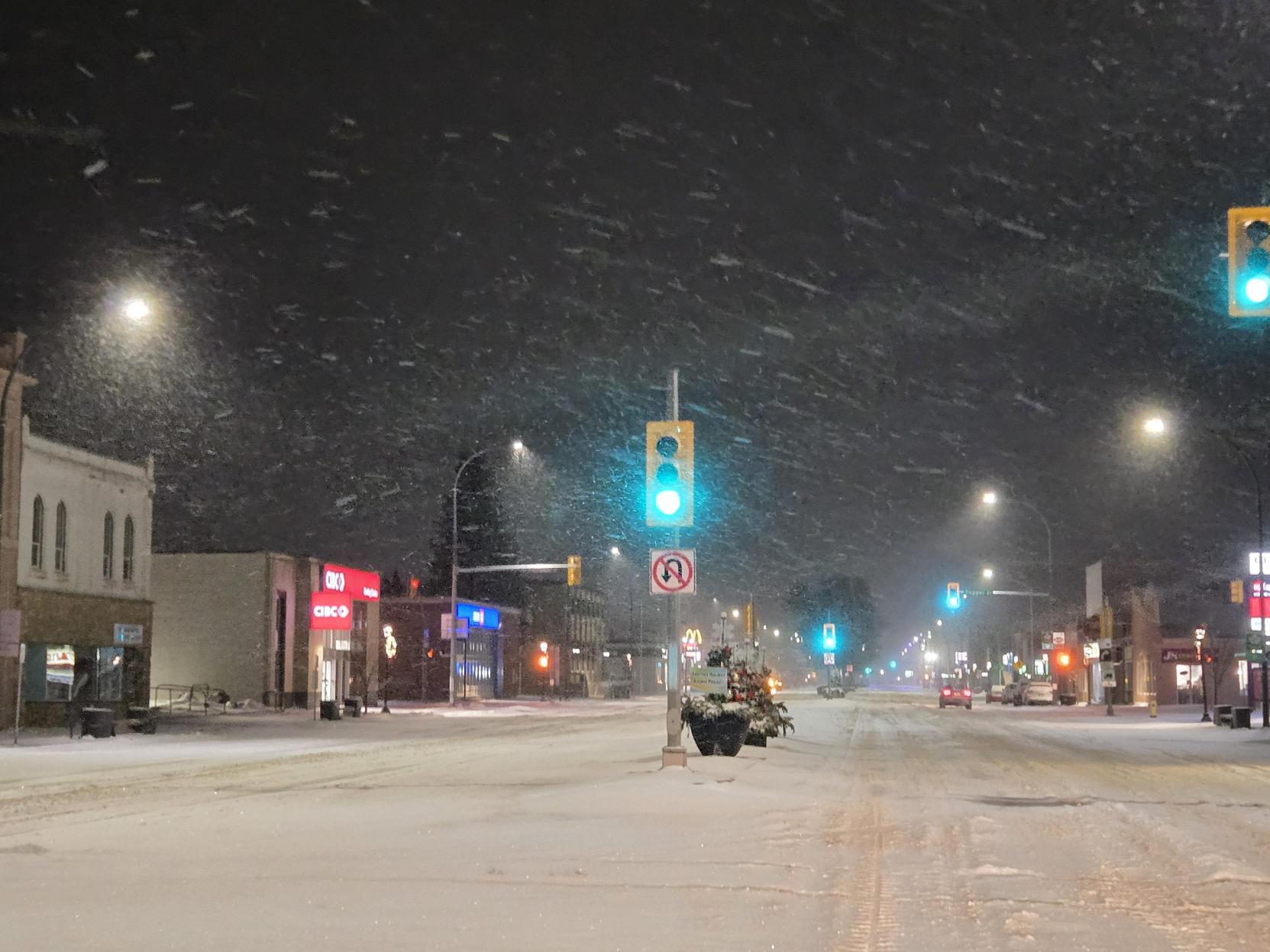 Snow blankets Portage la Prairie region as light flakes keep falling overnight - PortageOnline ...