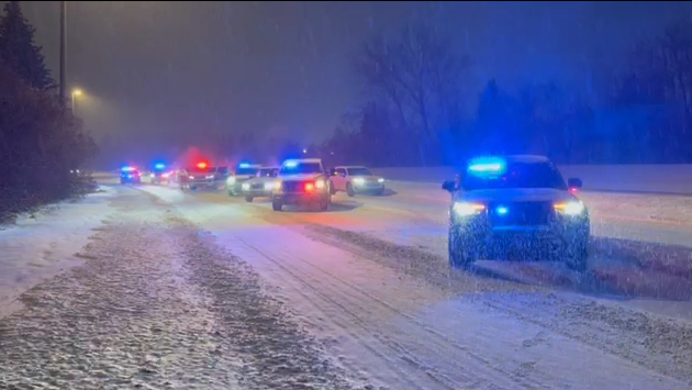 Multiple vehicles stopped in kick off to holiday Check Stop season ...