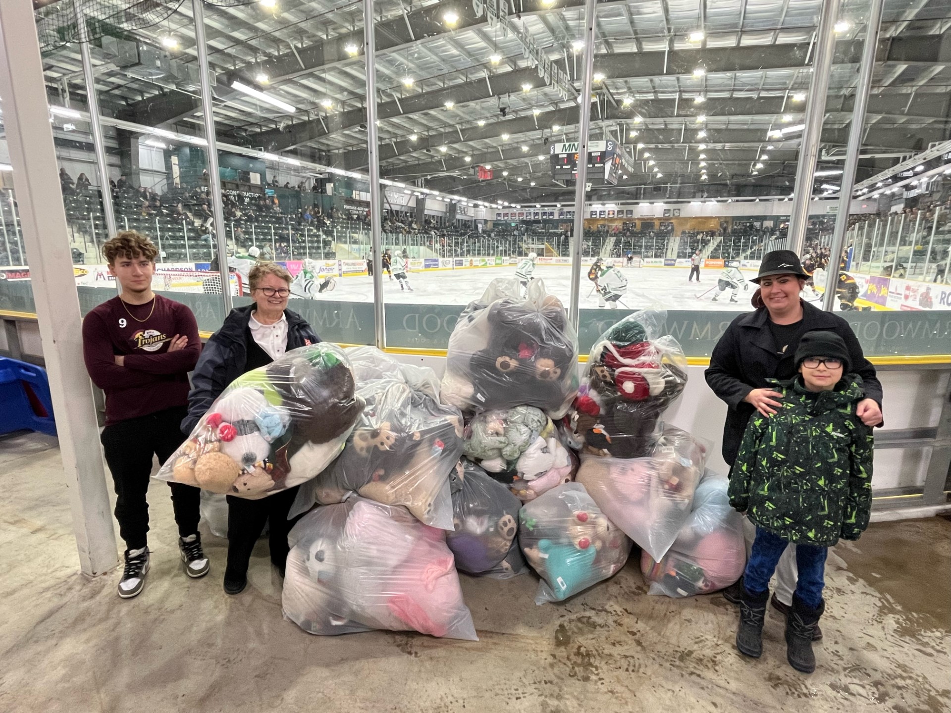 Teddy bears set to fly at Terriers game Saturday night - PortageOnline ...