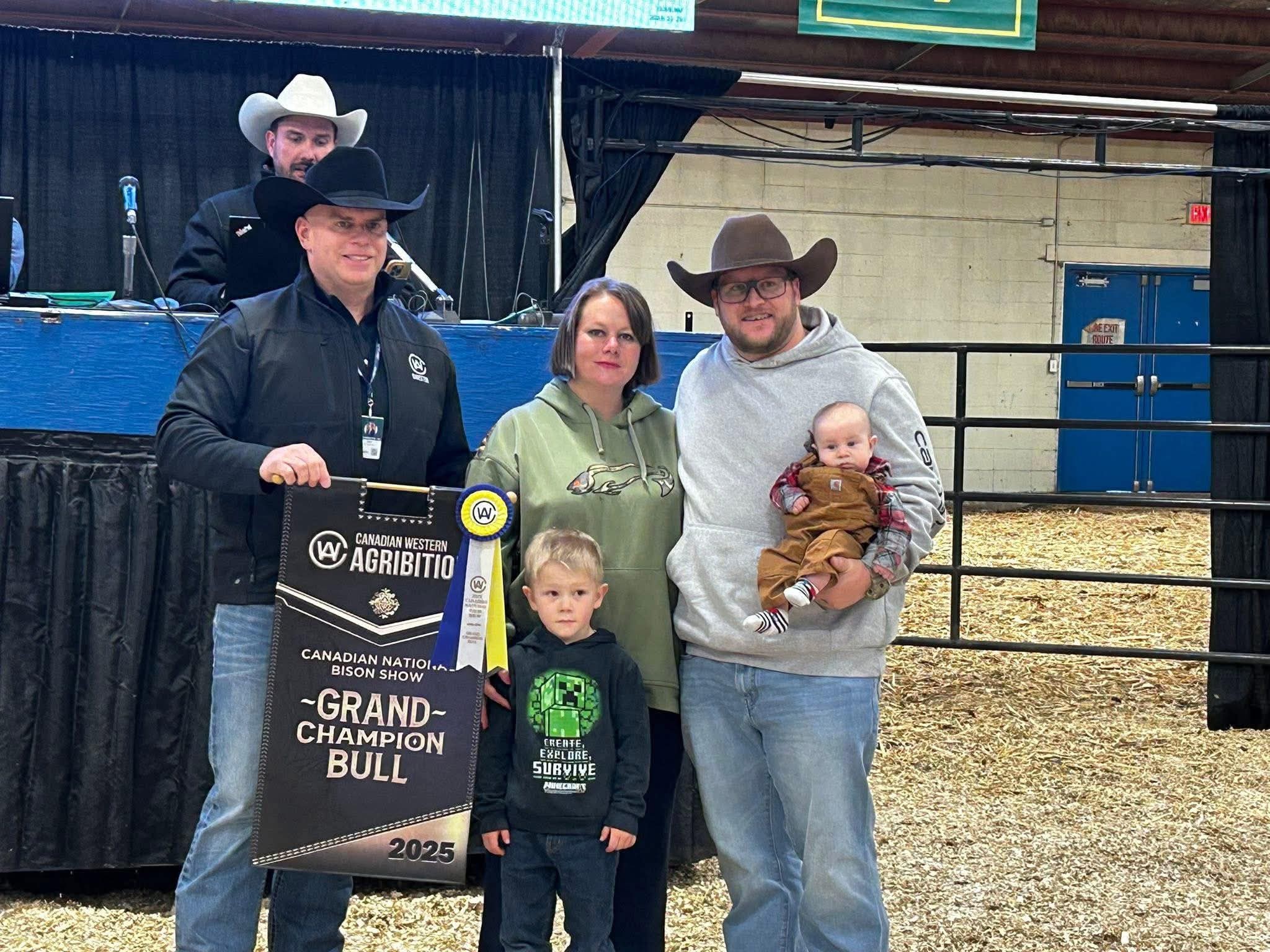Carievale rancher brings home brand champion prize for bison ...