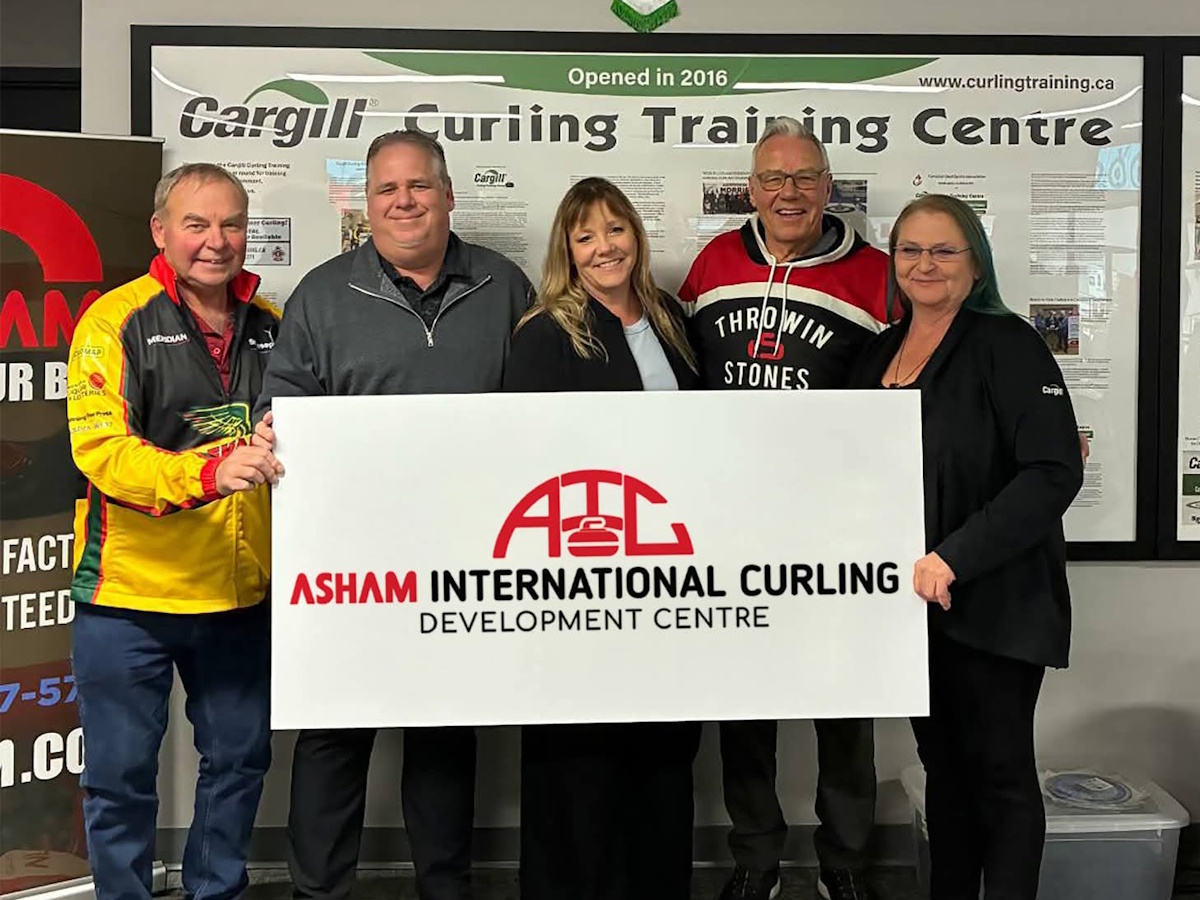 Curling Training Centre in Morris partners with Asham Curling Supplies ...