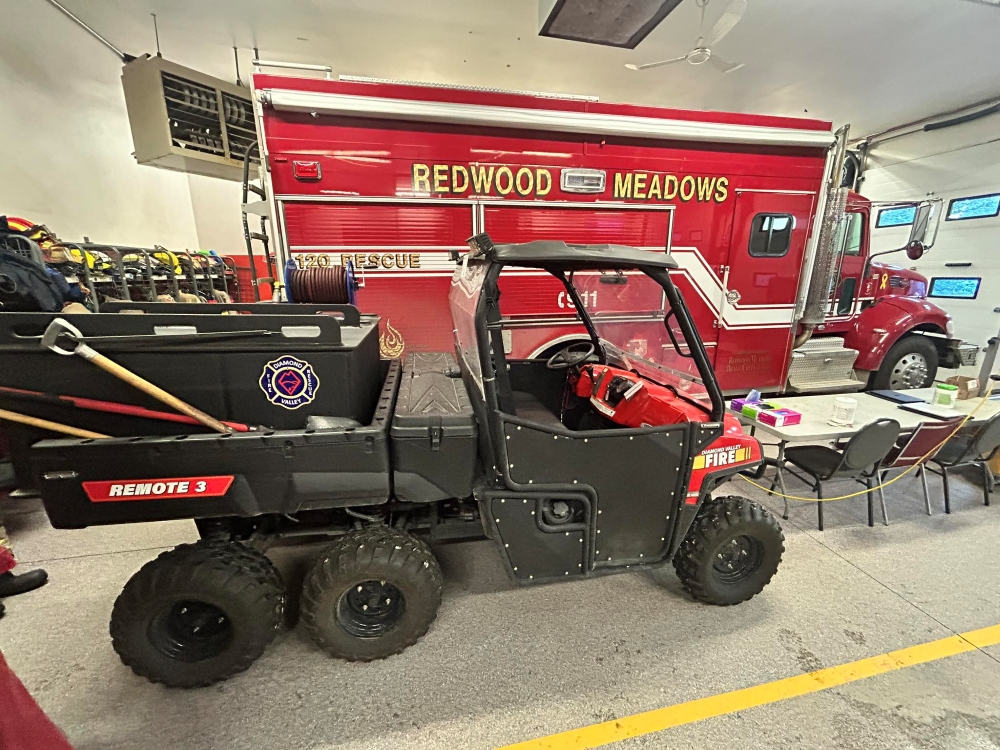 Diamond Valley Fire Rescue loans UTV to Redwood Meadows after station ...
