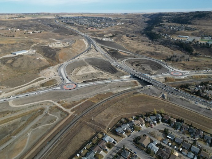 Major step completed for Highway 1A and 22 interchange project ...