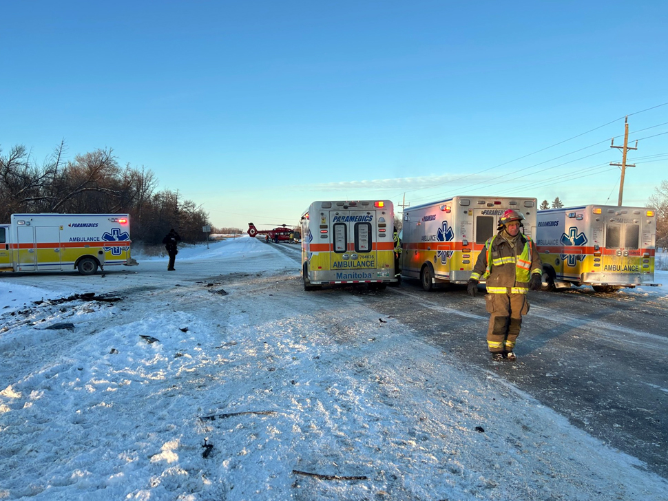 Five people taken to hospital after Saturday crash on Highway 59 ...