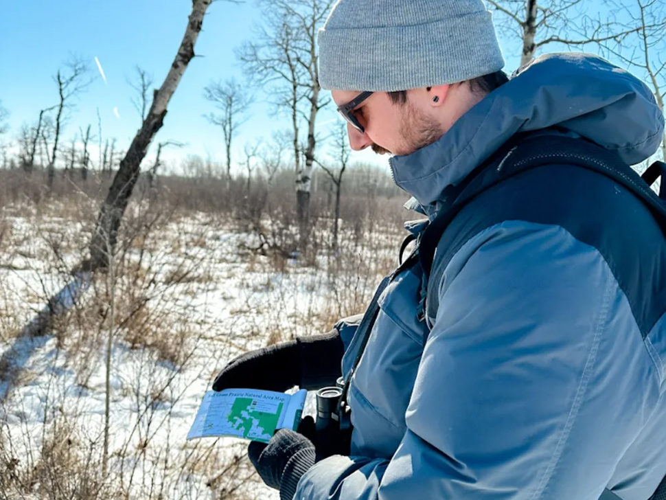 Winter snow offers ideal conditions for learning wildlife tracking ...
