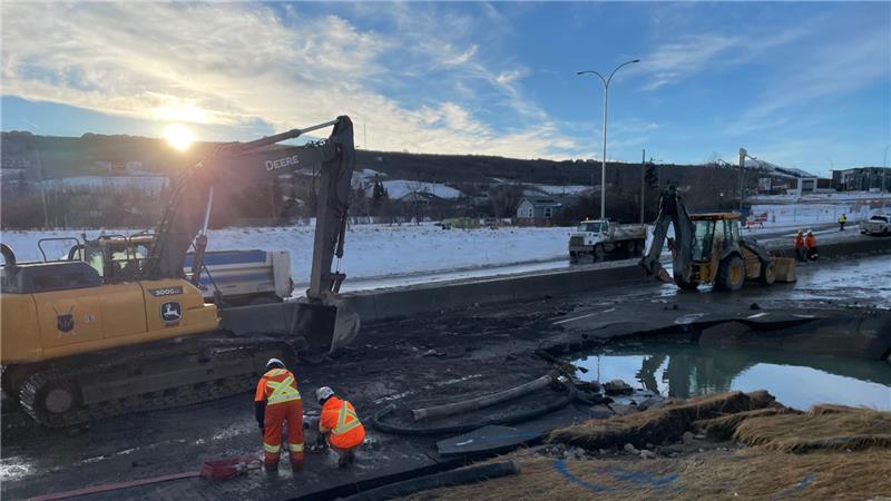 Latest on Calgary water main break as water restrictions continue ...