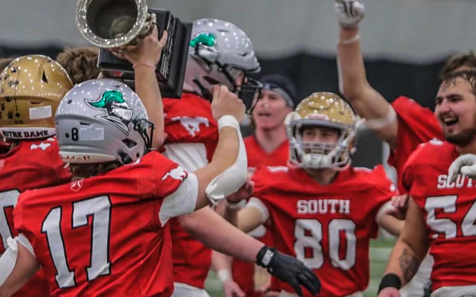 Airdrie’s Matias Piza scores as Team South wins Senior Bowl ...