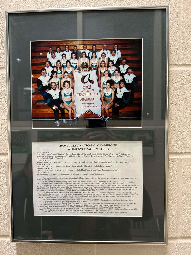 Tasche-Tuplin celebrates team's induction on USask Wall of Fame ...