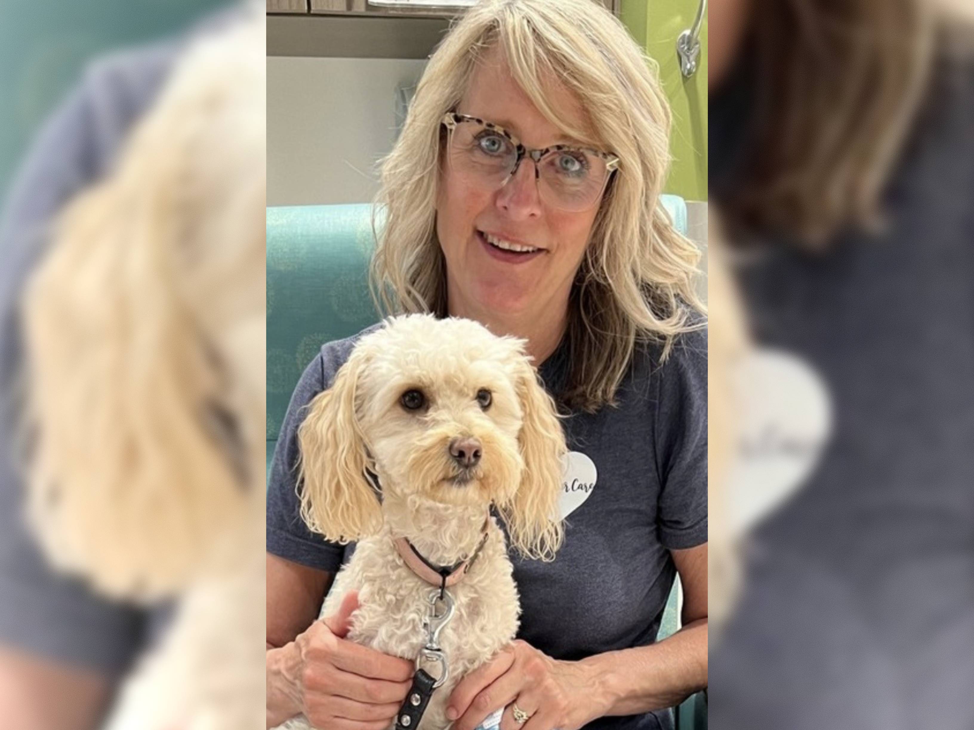 Becky Ament and Tilly the Cancer Centre dog bring care to the High ...