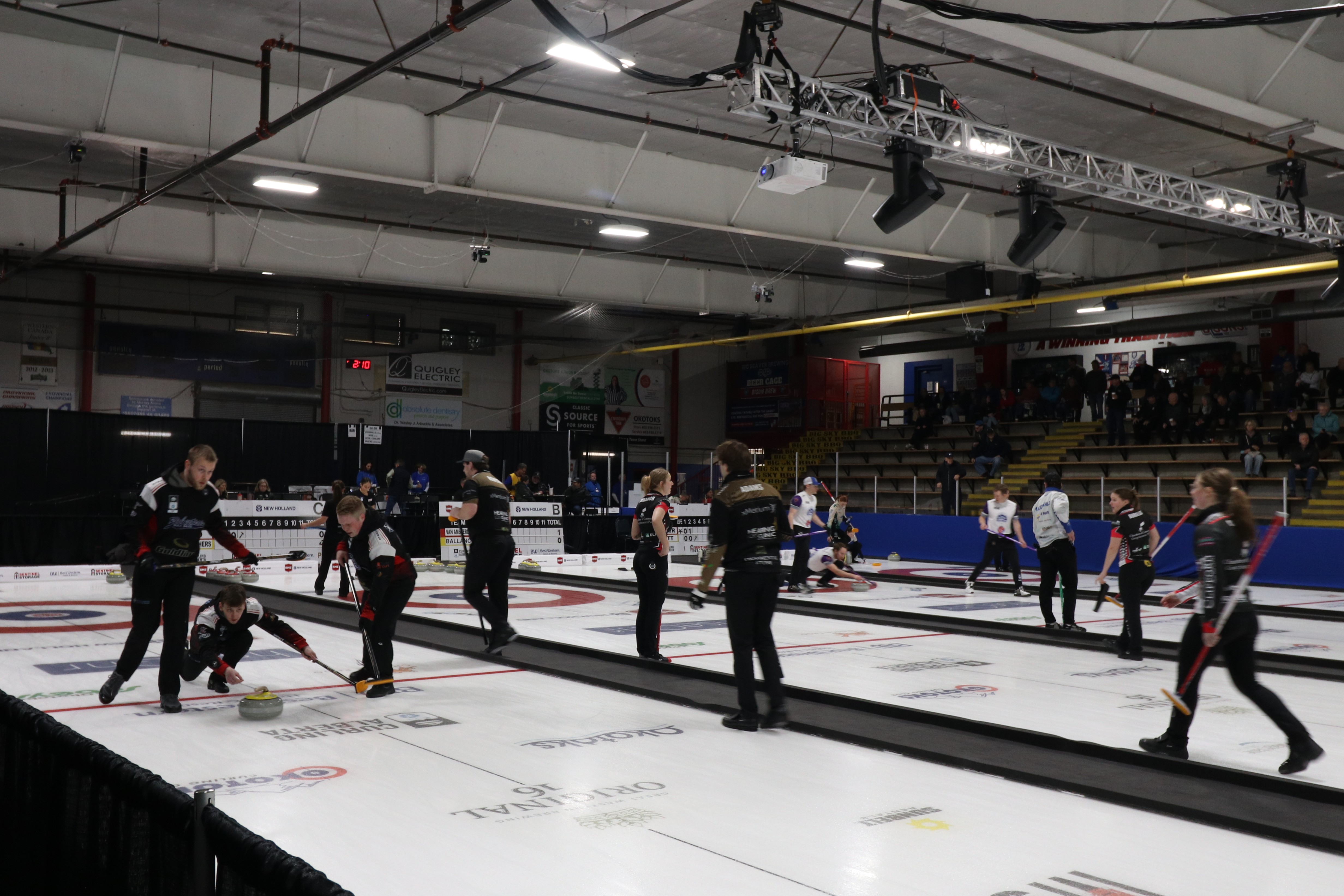 Nearly 200 volunteers help deliver curling provincials in Okotoks ...