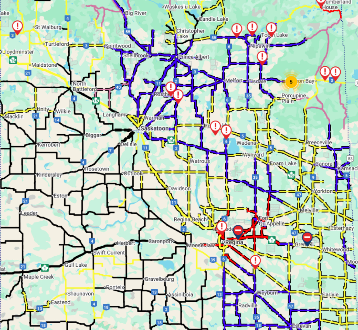 Area highways closed due to zero visibility - DiscoverMooseJaw.com ...