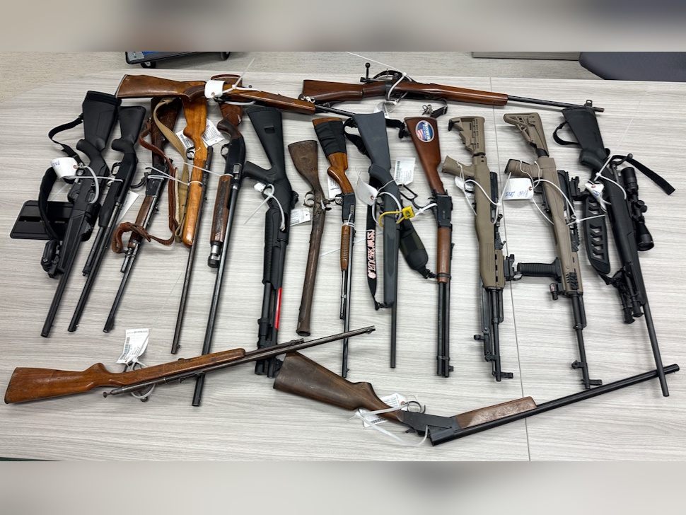 Multiple firearms seized in months-long weapons trafficking ...