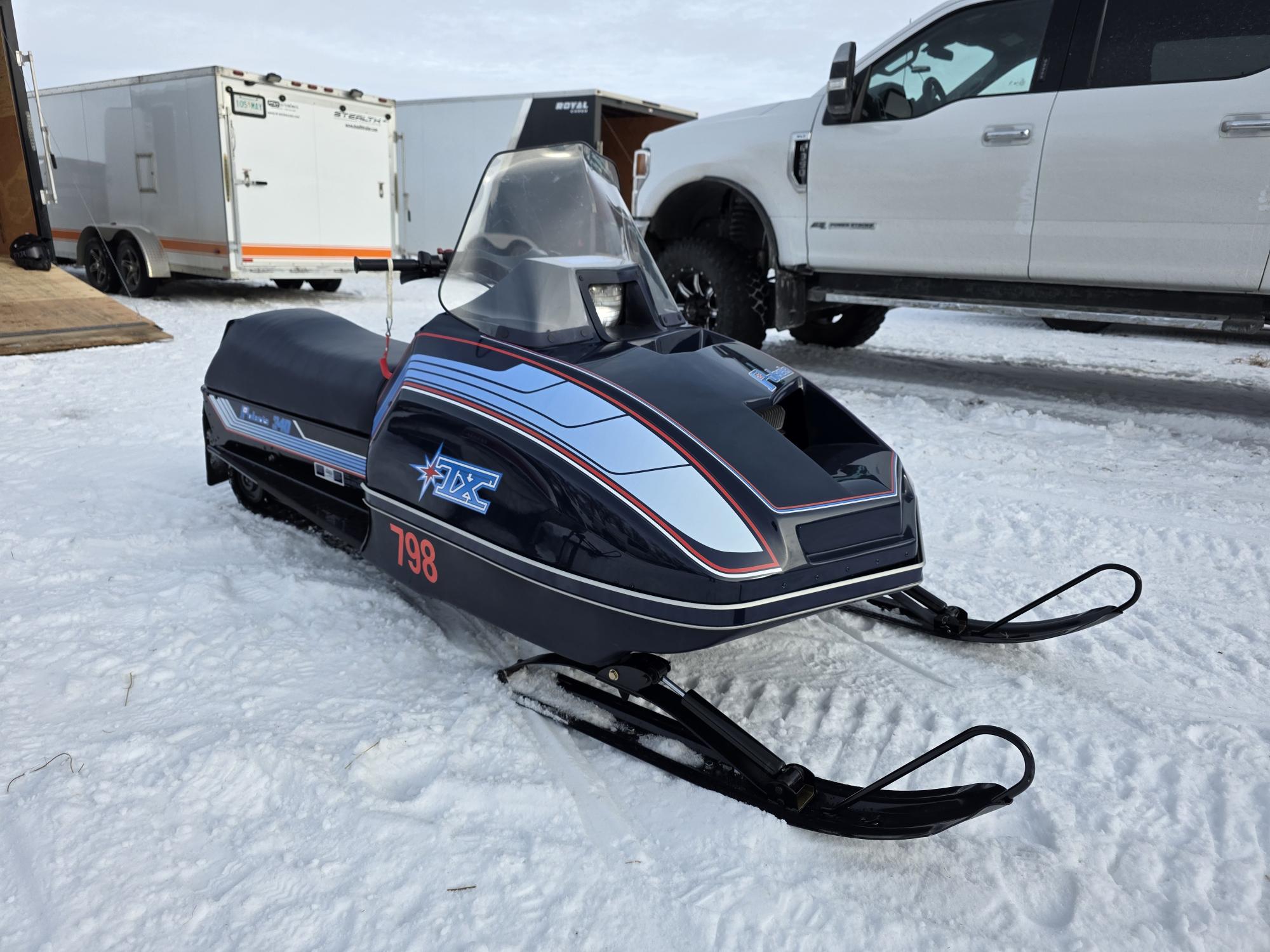Largest ever turnout for Snowmobile Drags at Wymark ...