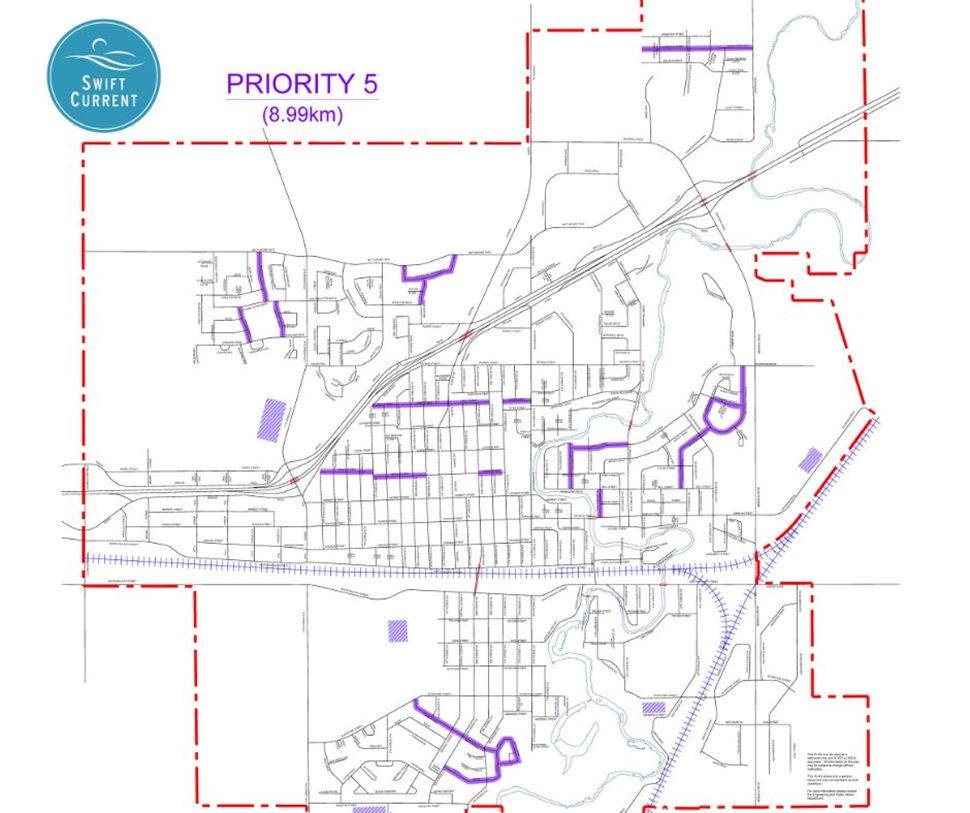 Priority five snow clearing begins in Swift Current ...