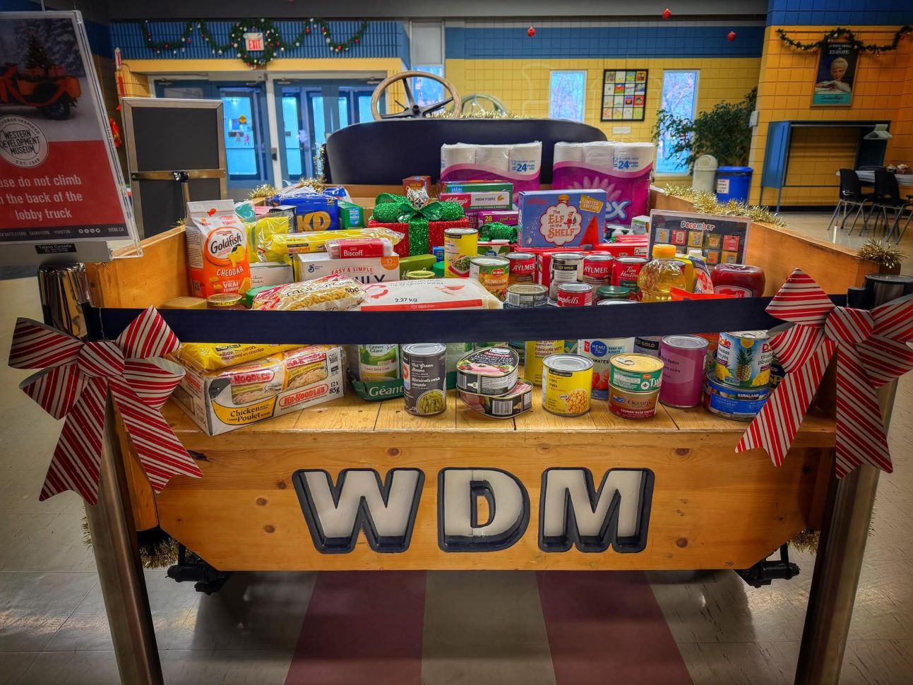 WDM's inaugural food drive collects 150 kilograms for Moose Jaw food ...