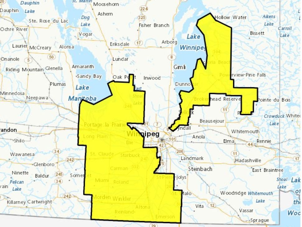 Blowing snow and blizzard warnings with strong winds for parts of ...