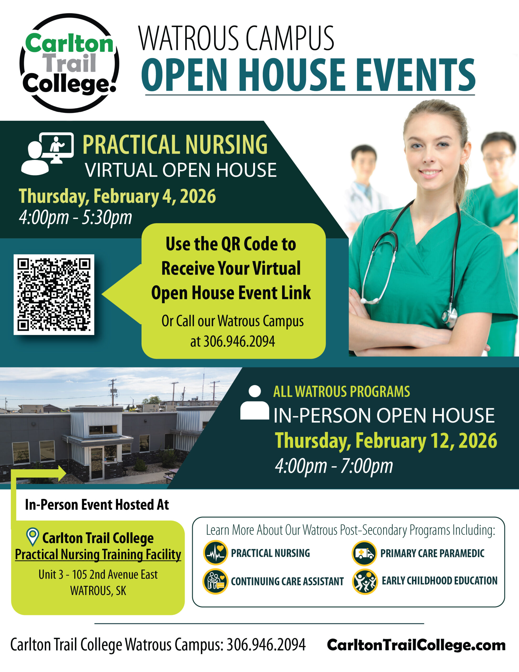 Carlton Trail College hosting Healthcare Exploration Events at Watrous ...