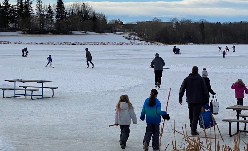 Enjoy the warmer weather, but stay safe: Lacombe highlights storm pond ...