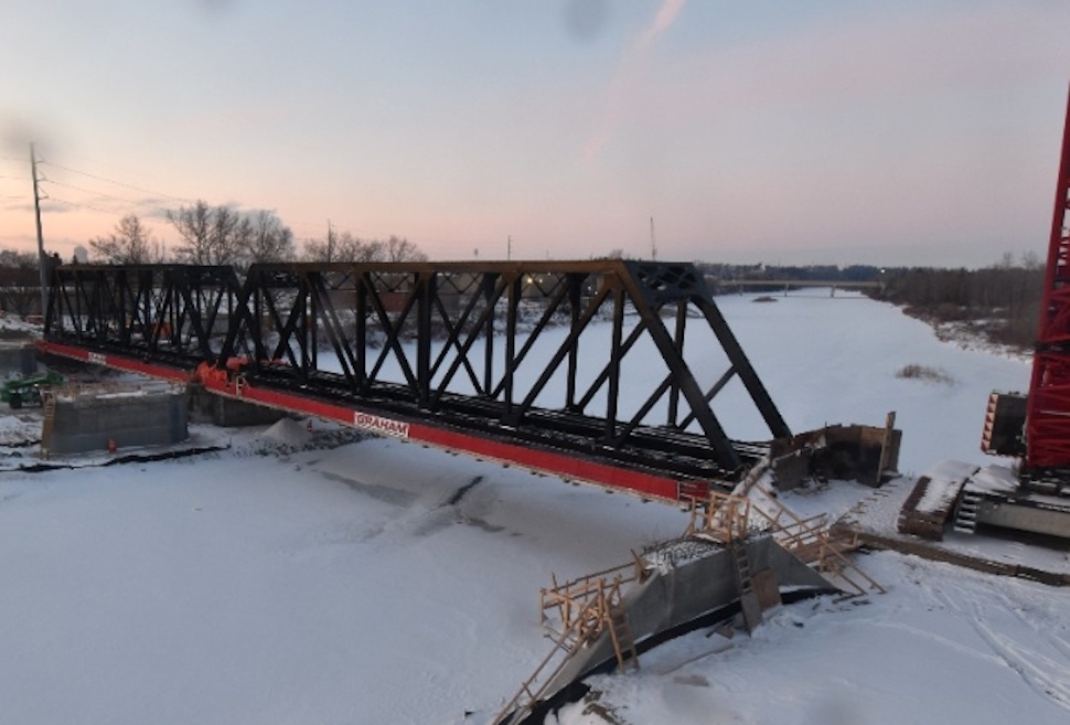 Red Deer prepares for “Big Move” of century-old CPR Bridge ...