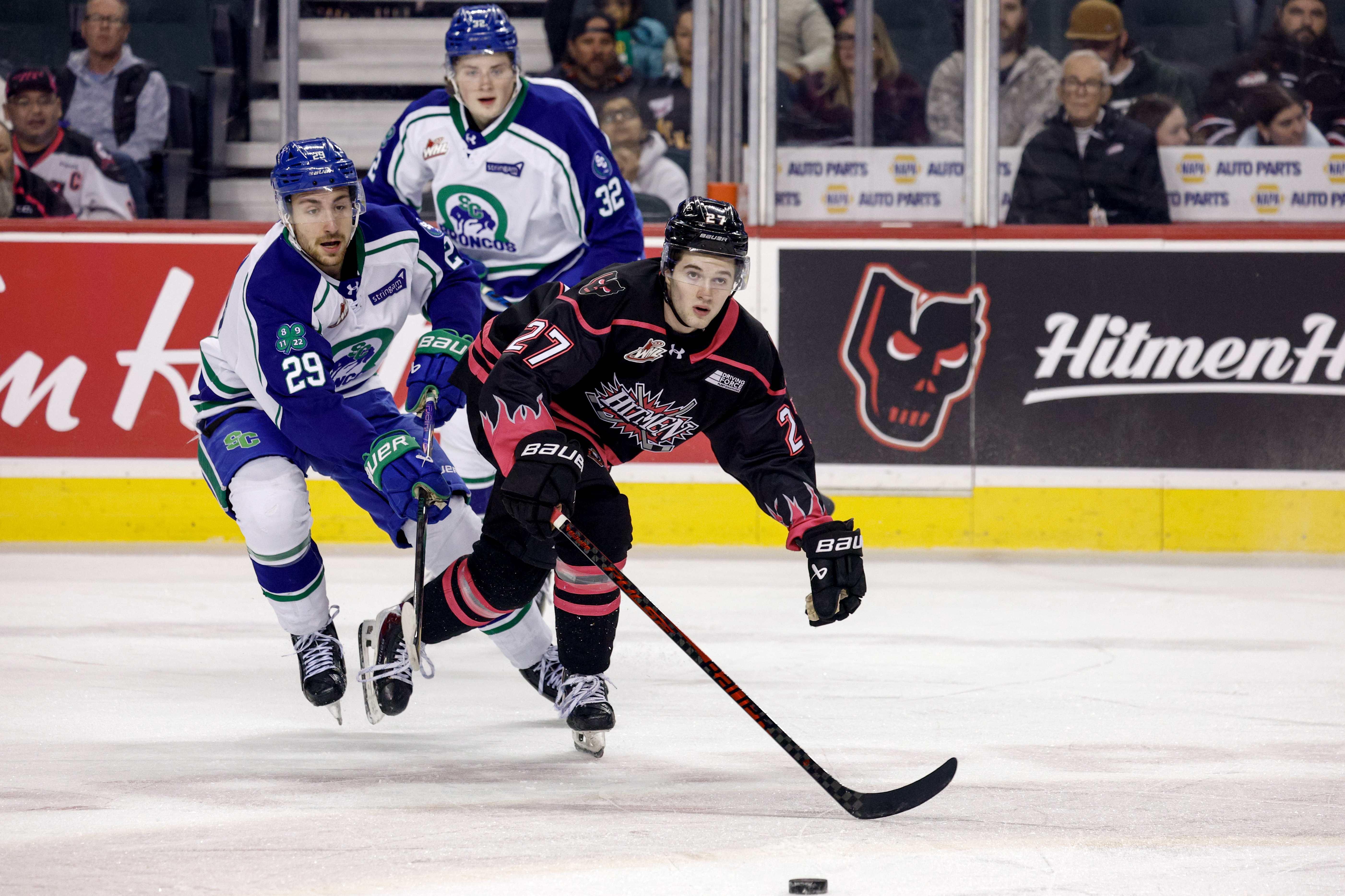 Broncos Down Hitmen 3-1 at the Saddledome - SwiftCurrentOnline.com ...