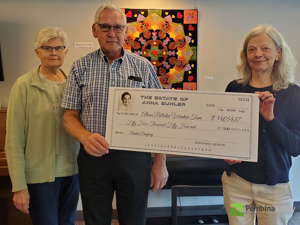Estate of Anna Buhler makes lasting impact in Altona ...