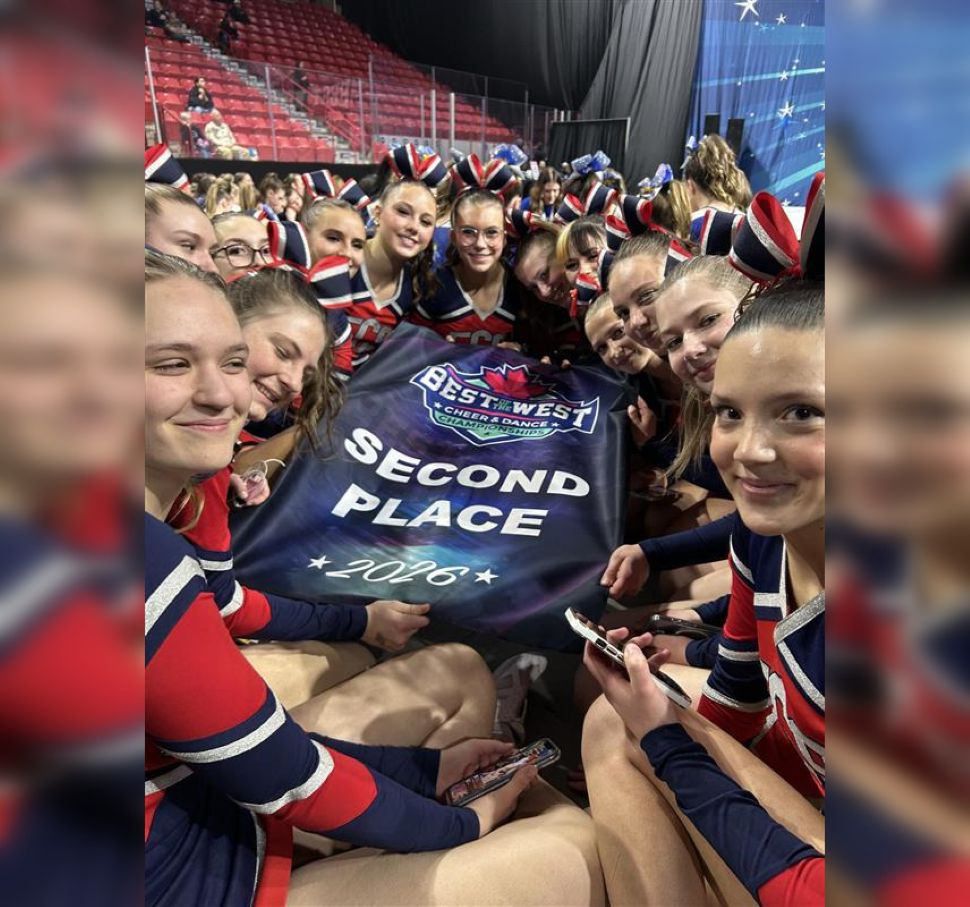 Estevan Elecs Cheer Team wins silver at Best of the West ...