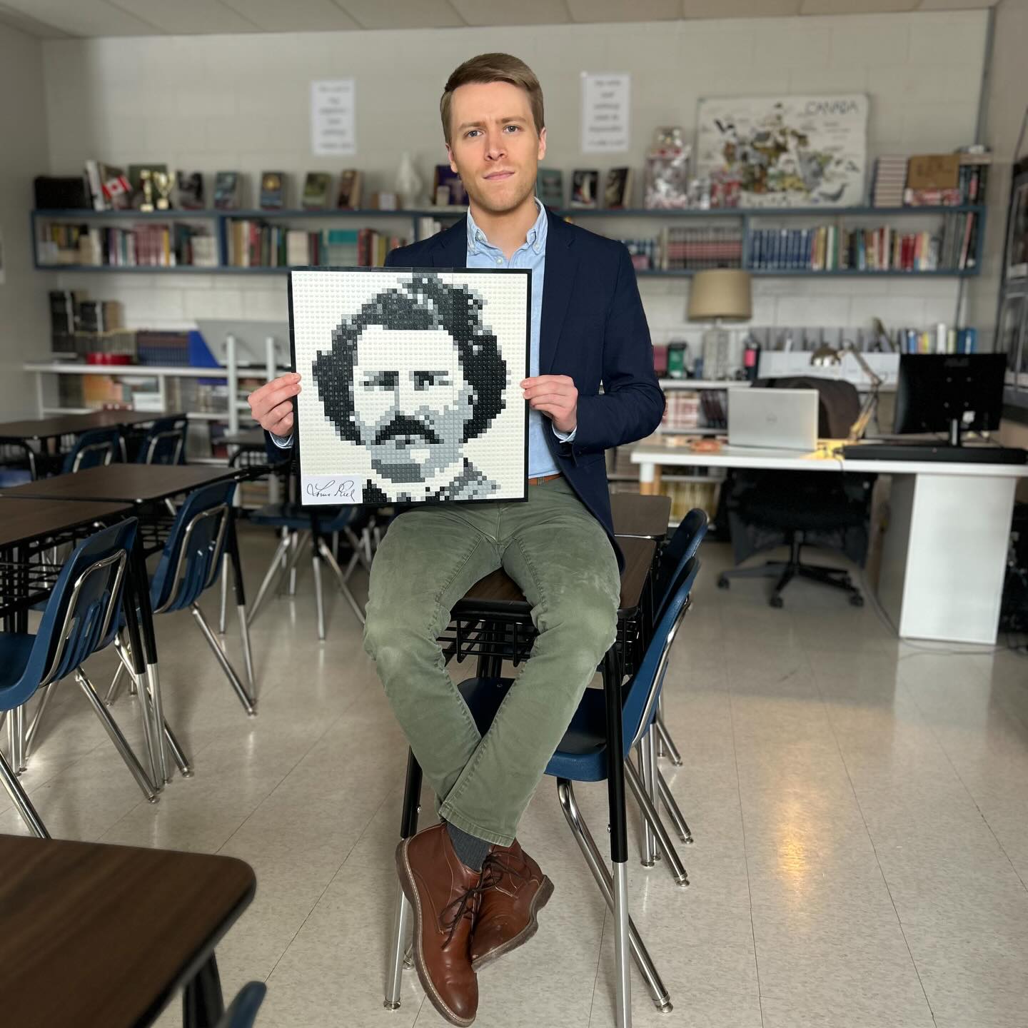 Winnipeg teacher honours family legacy with LEGO tribute to Louis Riel ...