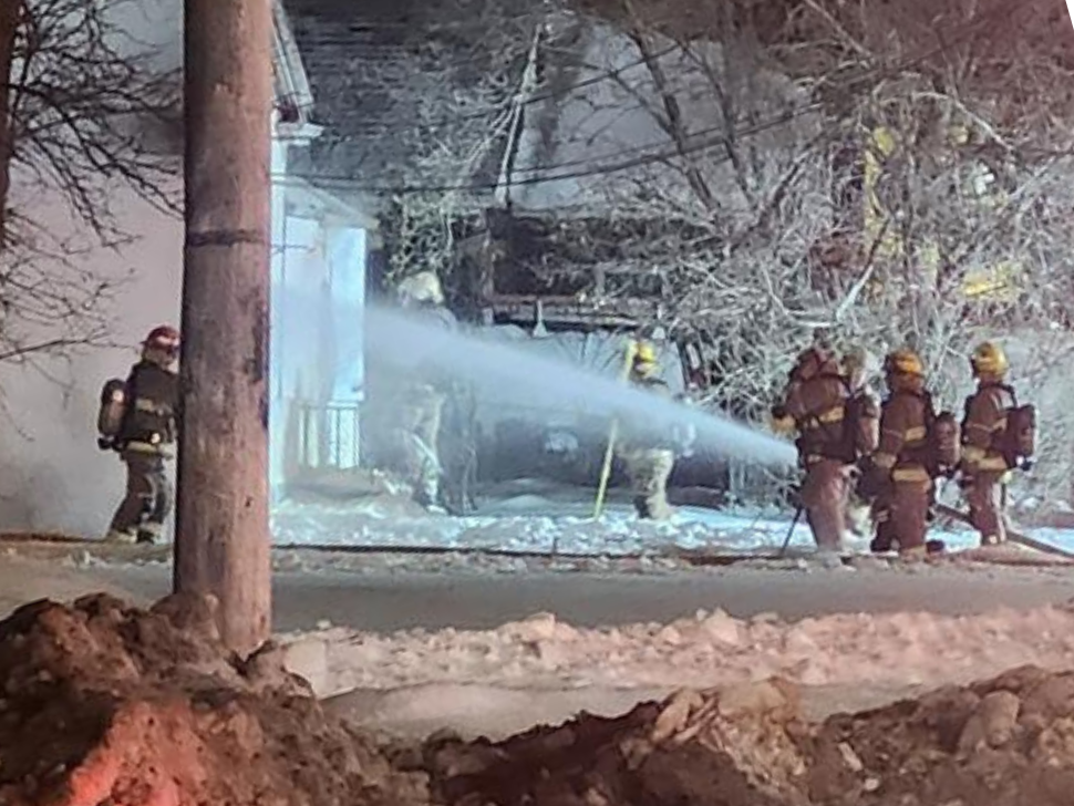 1 firefighter injured battling Nairn Avenue fire - CHVNRadio: Southern ...