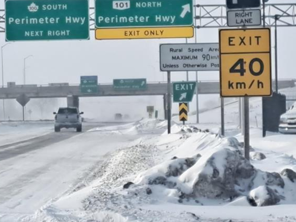 All highways reopen following blowing snow and high winds - CHVNRadio ...