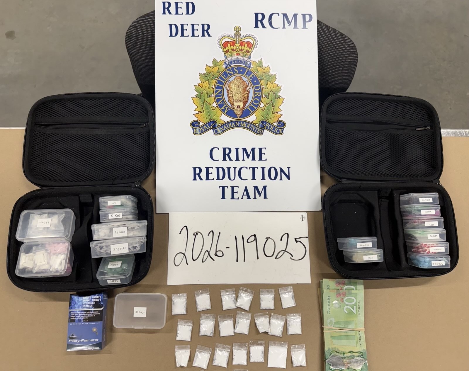 Red Deer RCMP charge man with 11 drug trafficking offences ...