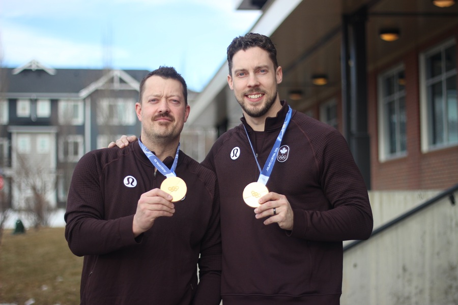Olympic gold medalists return home to Chestermere - StrathmoreNow.com ...