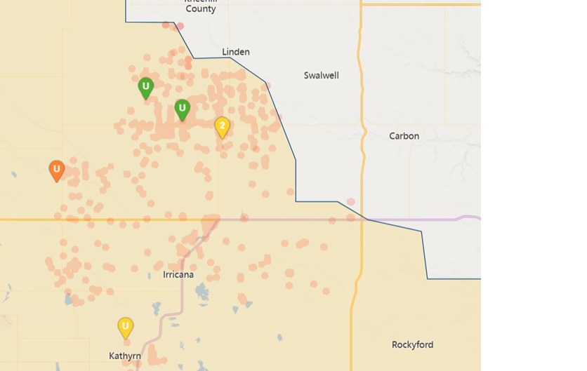 Update: Power outages reported in Airdrie and surrounding rural areas ...