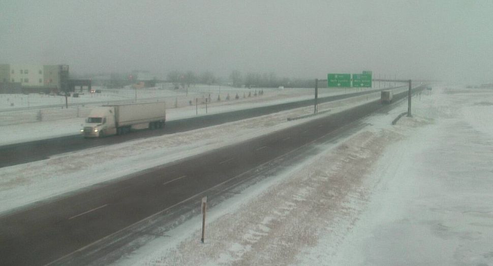 Ice and snow dominate roadways north of Highway 1 in wake of recent ...