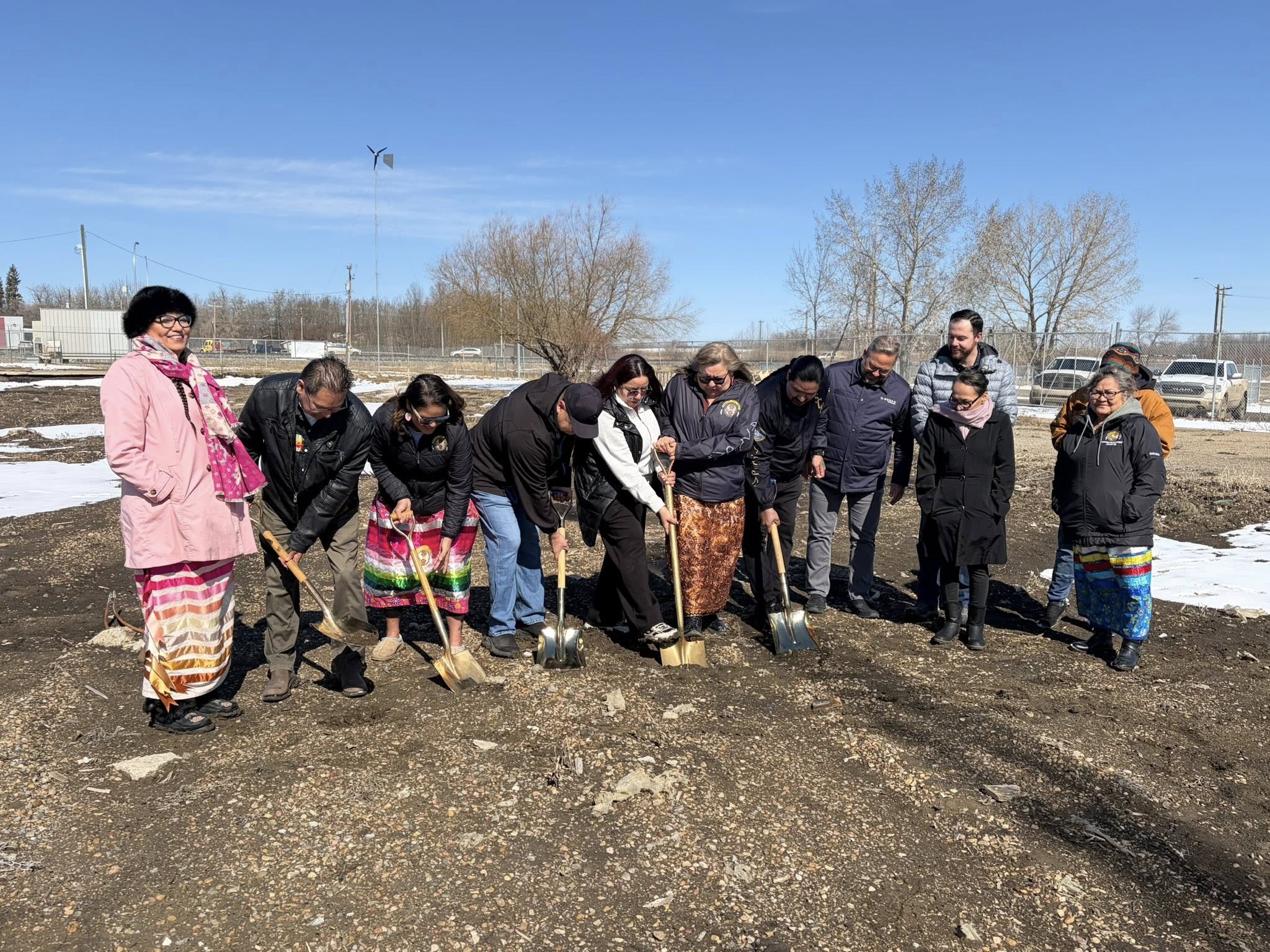 Samson Cree Nation breaks ground on new facility - CentralAlbertaOnline ...